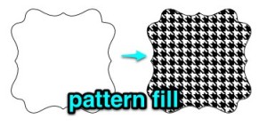 How to make your own "print and punch" designs