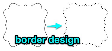 How to make your own "print and punch" designs