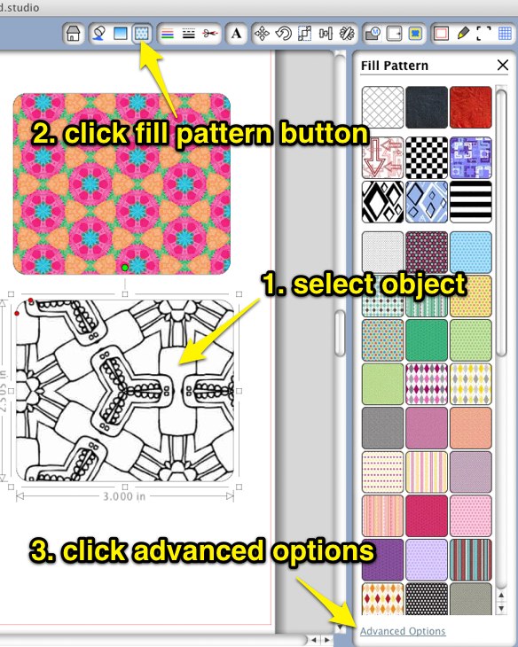 Printable seamless patterns with Repper