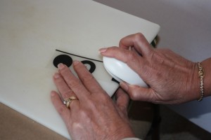 Distressed HTV Technique