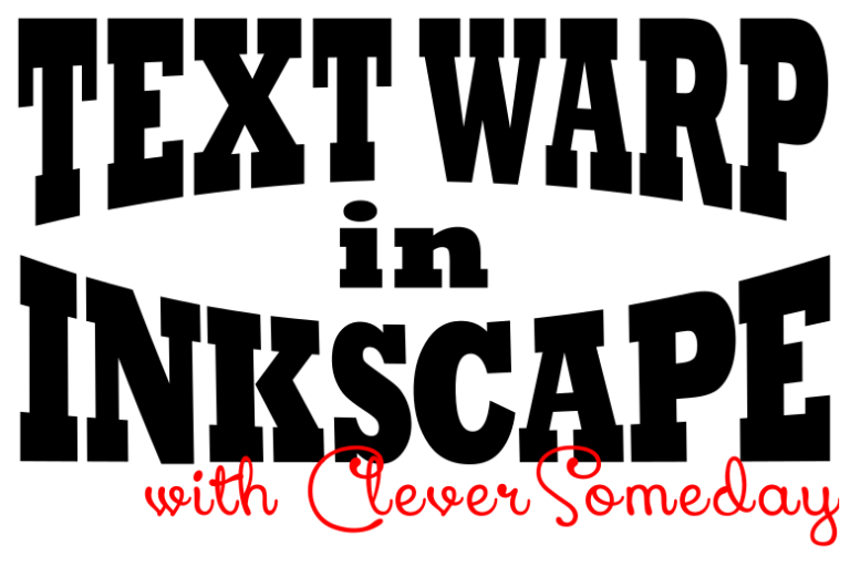 Text Warp in Inkscape
